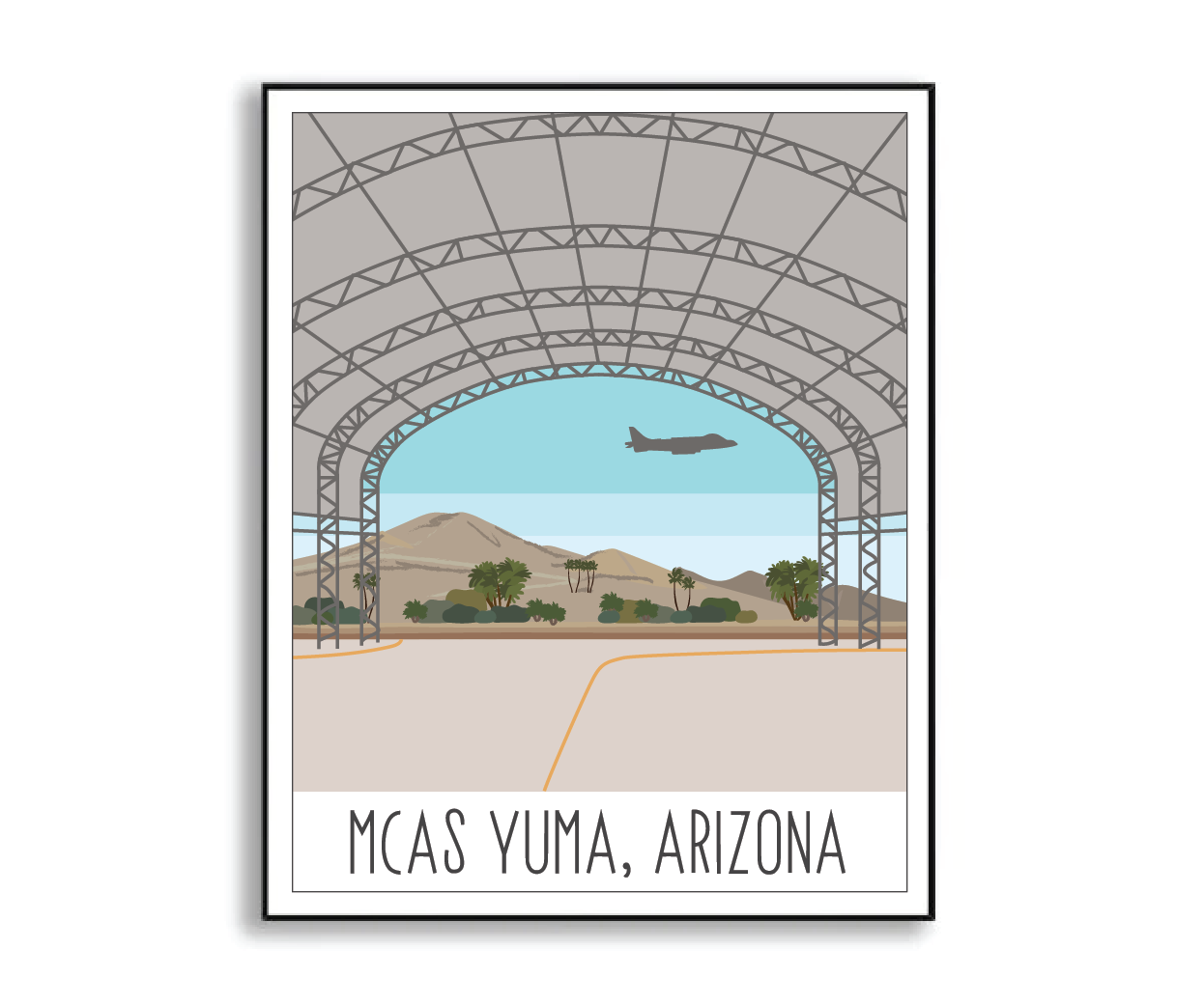 MCAS Yuma Print – Sketch + Sentiment
