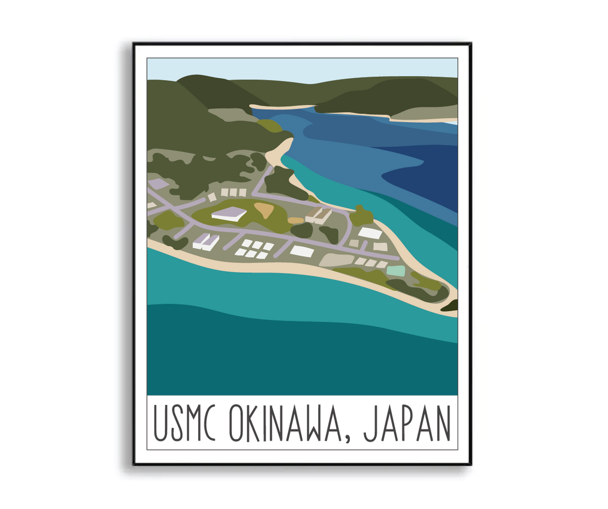 USMC Okinawa Print – Sketch + Sentiment