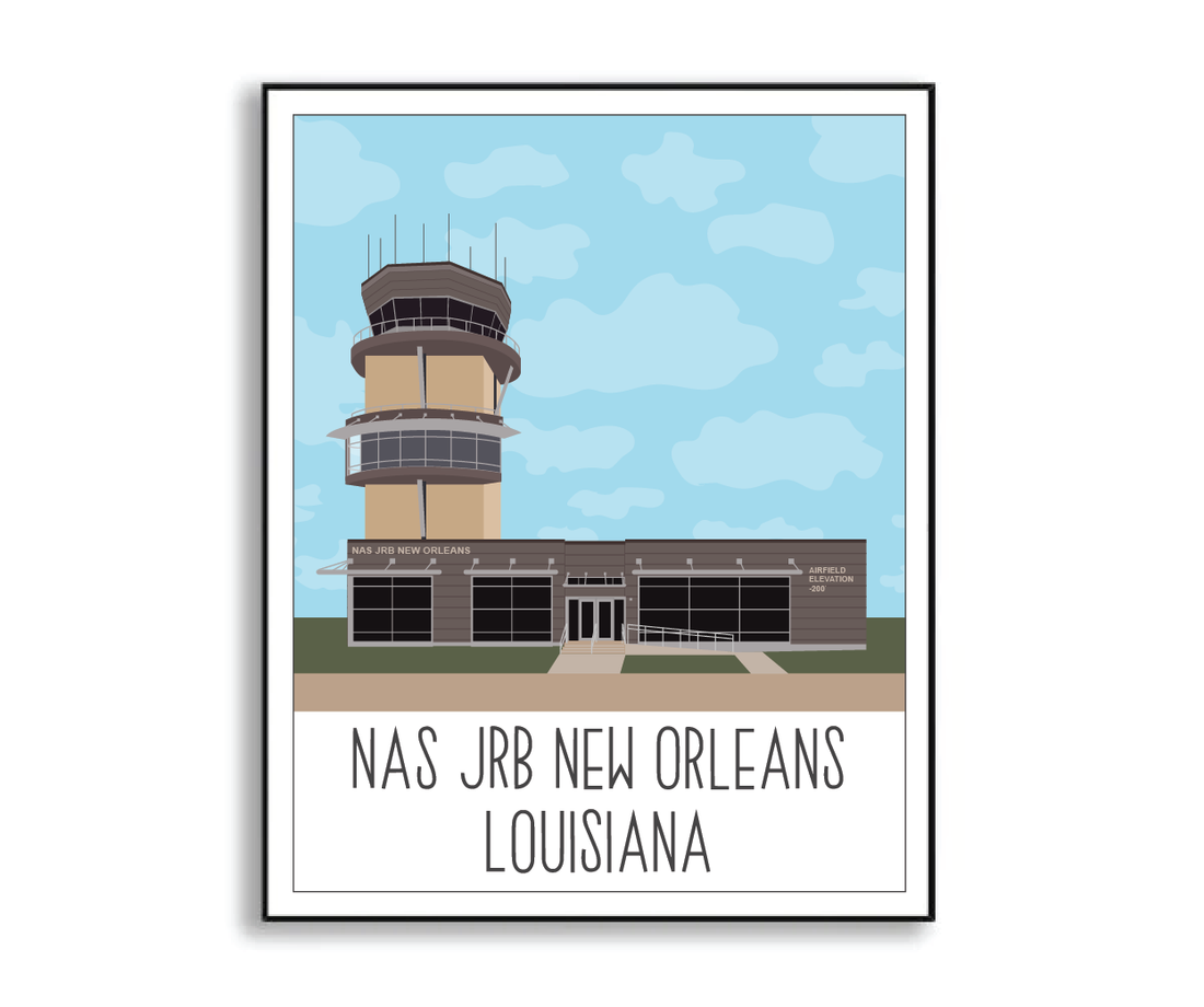 NAS JRB New Orleans Print – Sketch + Sentiment